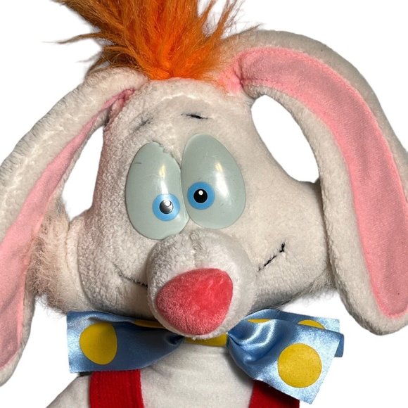 Unknown | Toys | Vintage 8s Who Framed Roger Rabbit Roger Plush Stuffed ...